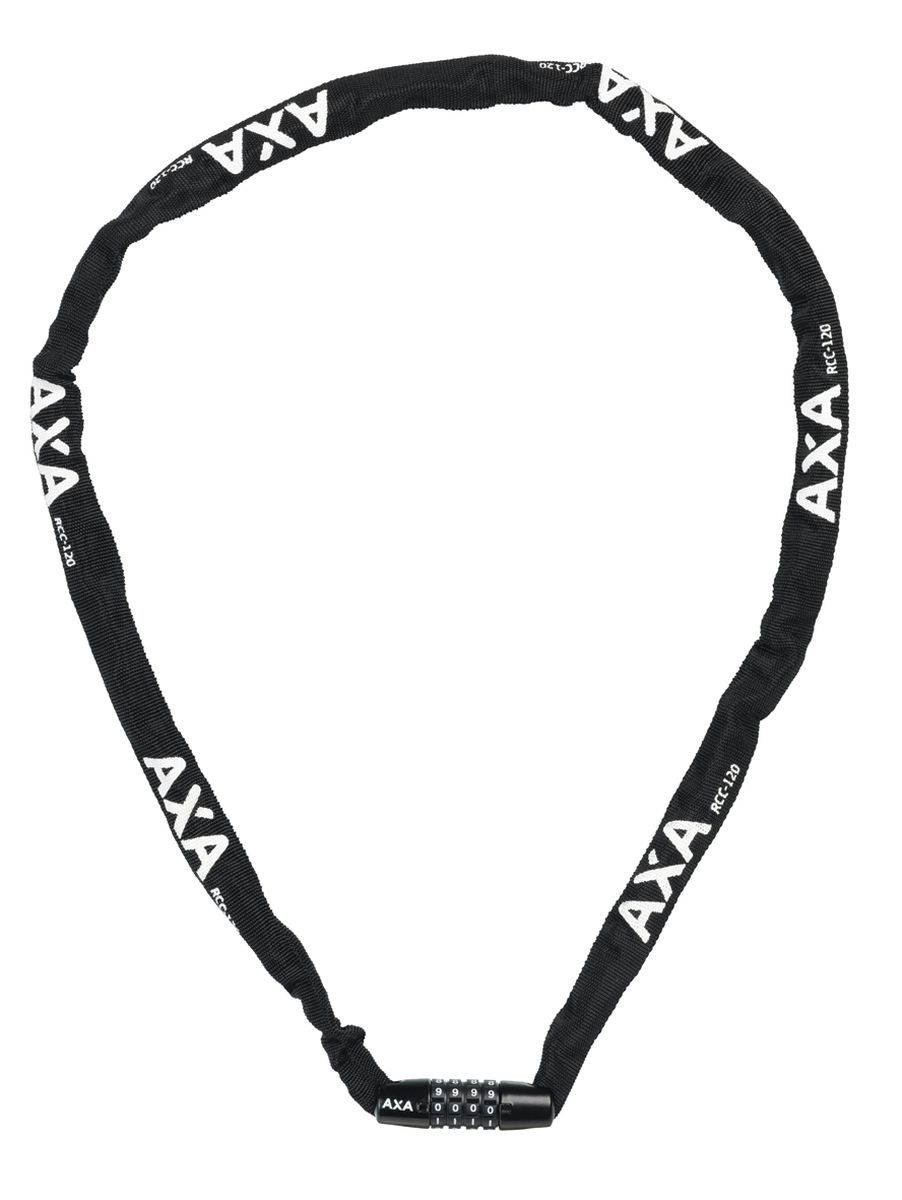 AXA Rigid Black Code Chain lock